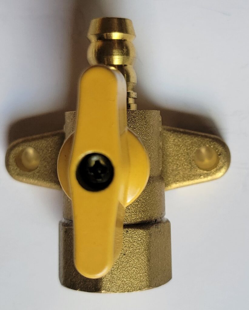 LPG Approved 1/2″ Straight VALVE – Aeroquip